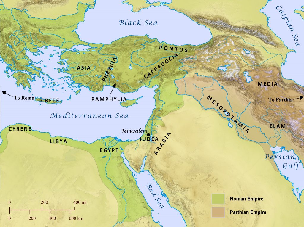 Nations At Pentecost Bible Mapper Blog