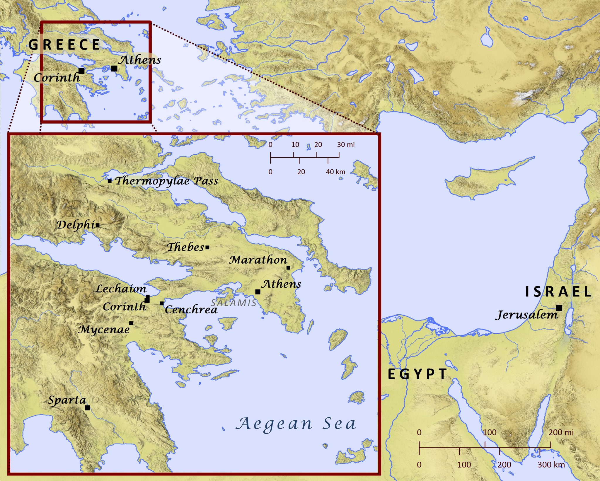 Southern Greece – Bible Mapper Blog