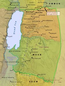The Nation of Moab and the Tribe of Reuben – Bible Mapper Blog