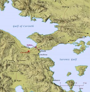 The City of Corinth and Its Surroundings – Bible Mapper Atlas