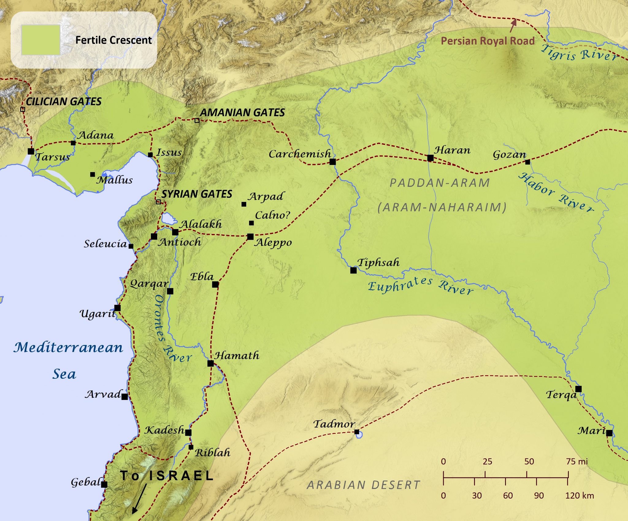 Northern Levant – Bible Mapper Atlas