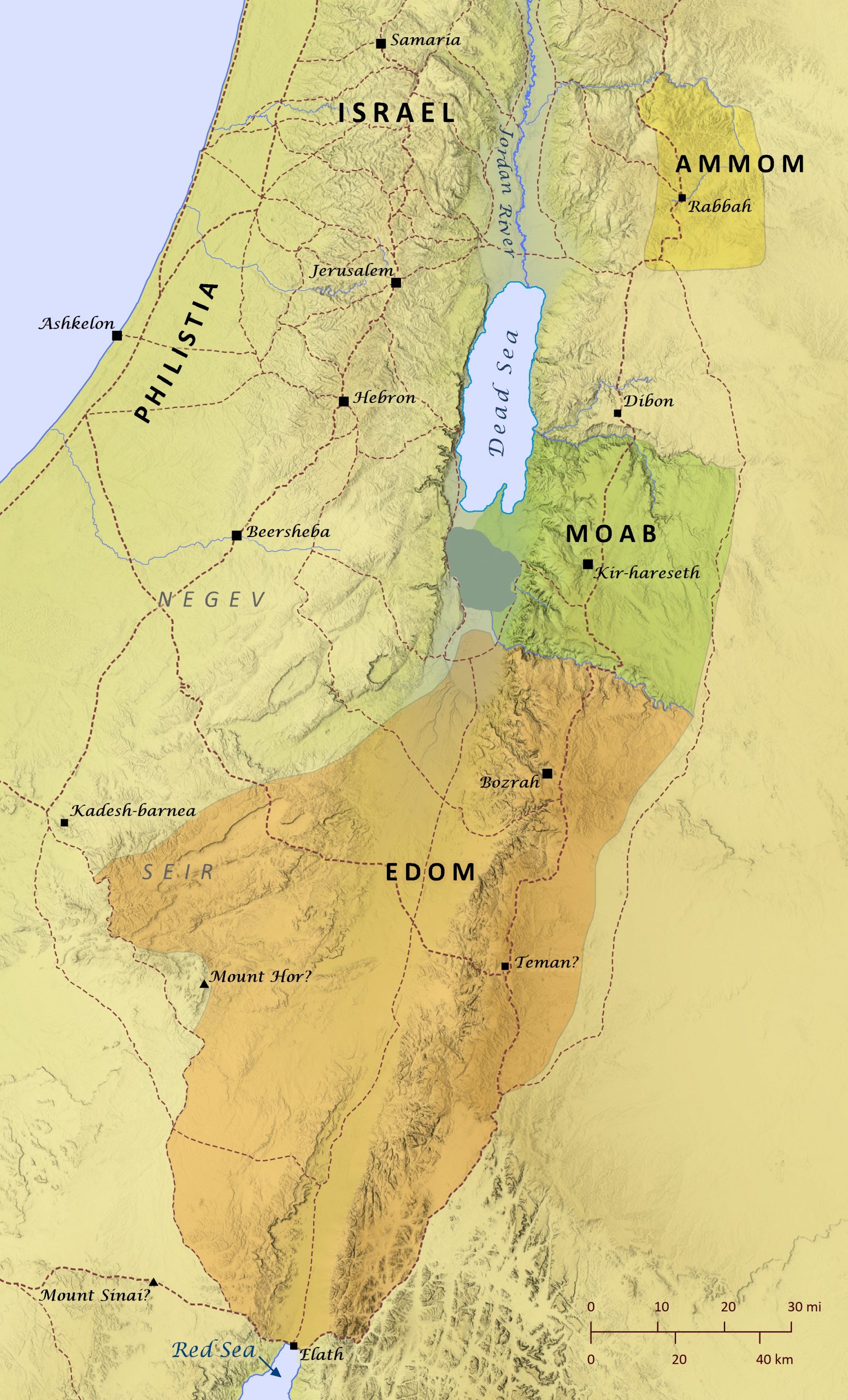 Nations Across the Jordan River – Bible Mapper Blog