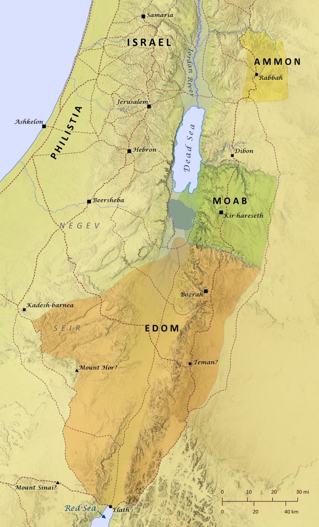 Nations Across the Jordan River – Bible Mapper Atlas