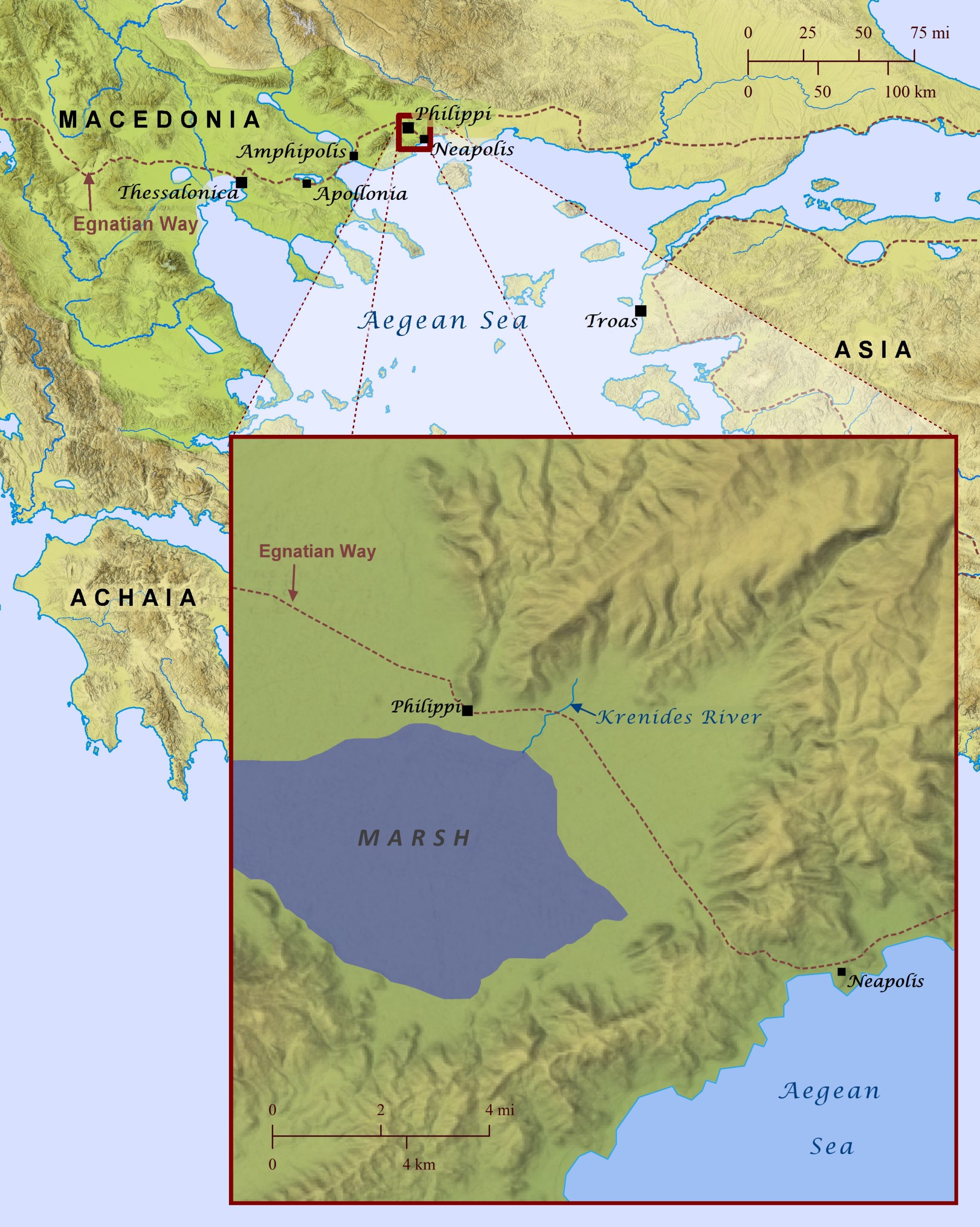 The City of Philippi – Bible Mapper Atlas