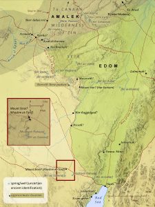 The Israelites’ Journeys in the Wilderness – Bible Mapper Atlas